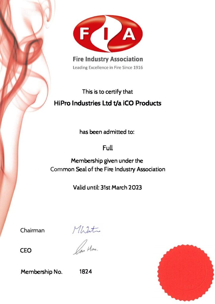 Accreditations | iCO Products